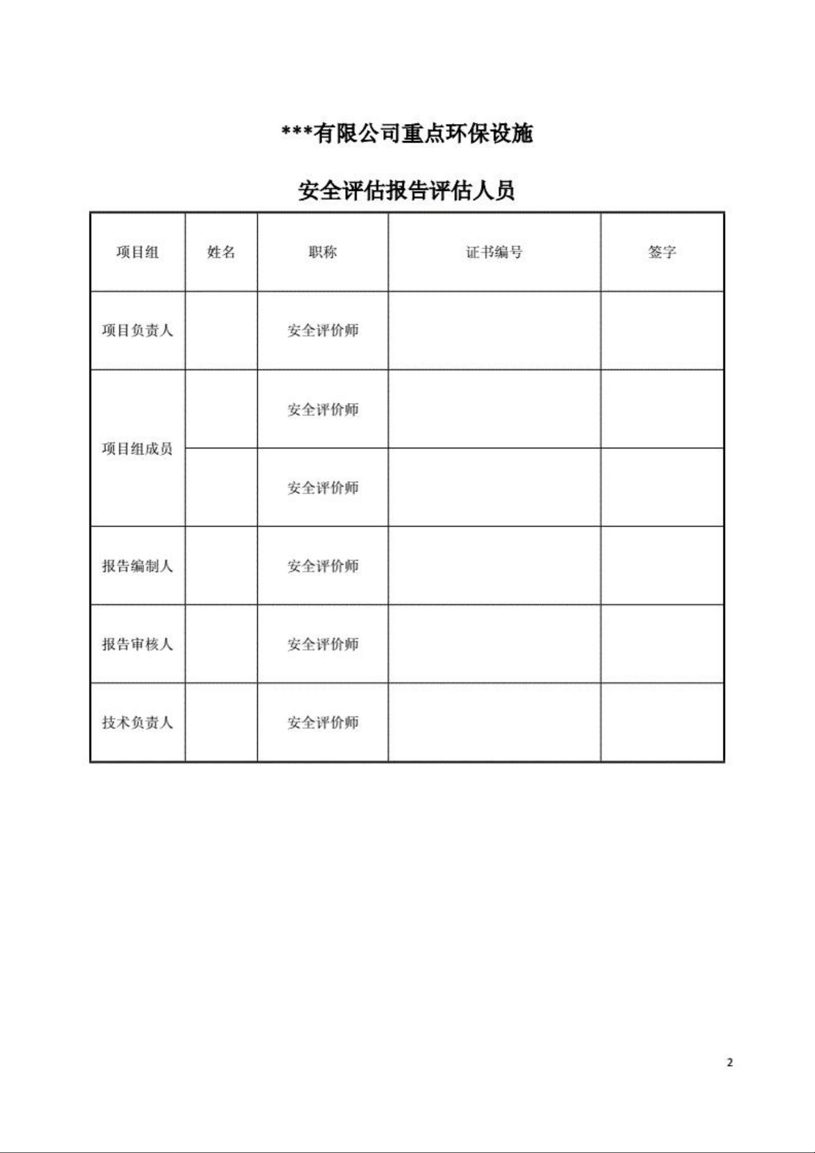 某公司重点环保设施安全评估报告1pdf资源 Csdn文库