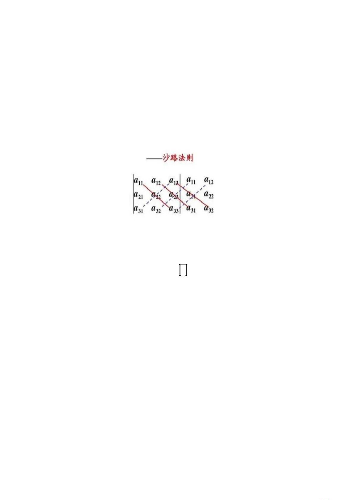 Matlab求解n阶矩阵行列式(不使用matlab自带的det函数)矩阵行列式值求解资源 Csdn文库