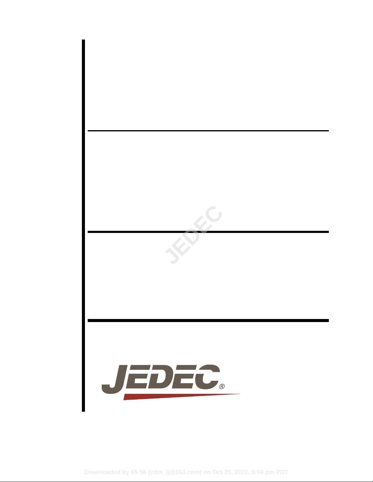 最新版可复制文字】JEDECJEP160A2022LONG-TERMSTORAGEGUIDELINES资源-CSDN下载