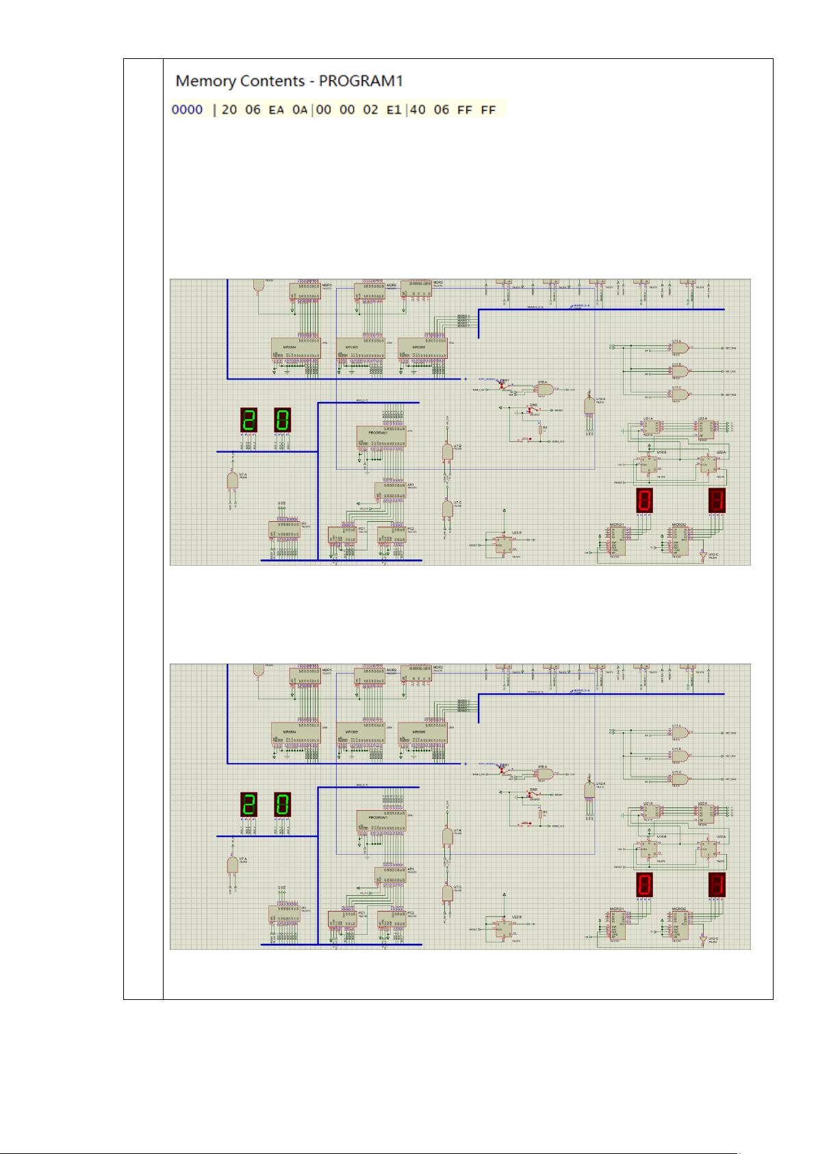 计算机组成原理实验报告 微程序控制器设计实验含proteus电路原理图、总结体会、代码微程序控制器组成实验报告微程序设计实验报告资源