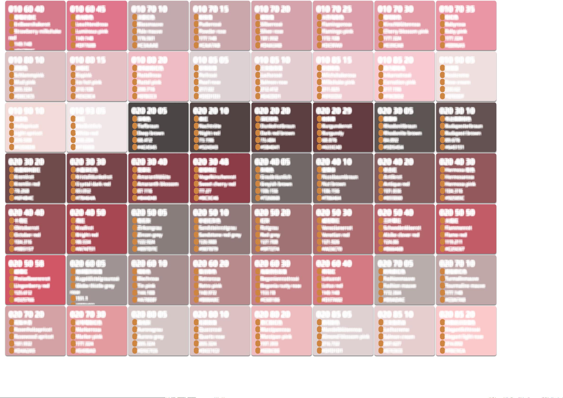 【免费】德国RAL劳尔Design设计色卡，带中文、英文、德文颜色名以及相关色值_佐敦油漆色卡和劳尔色卡对照资源-CSDN下载