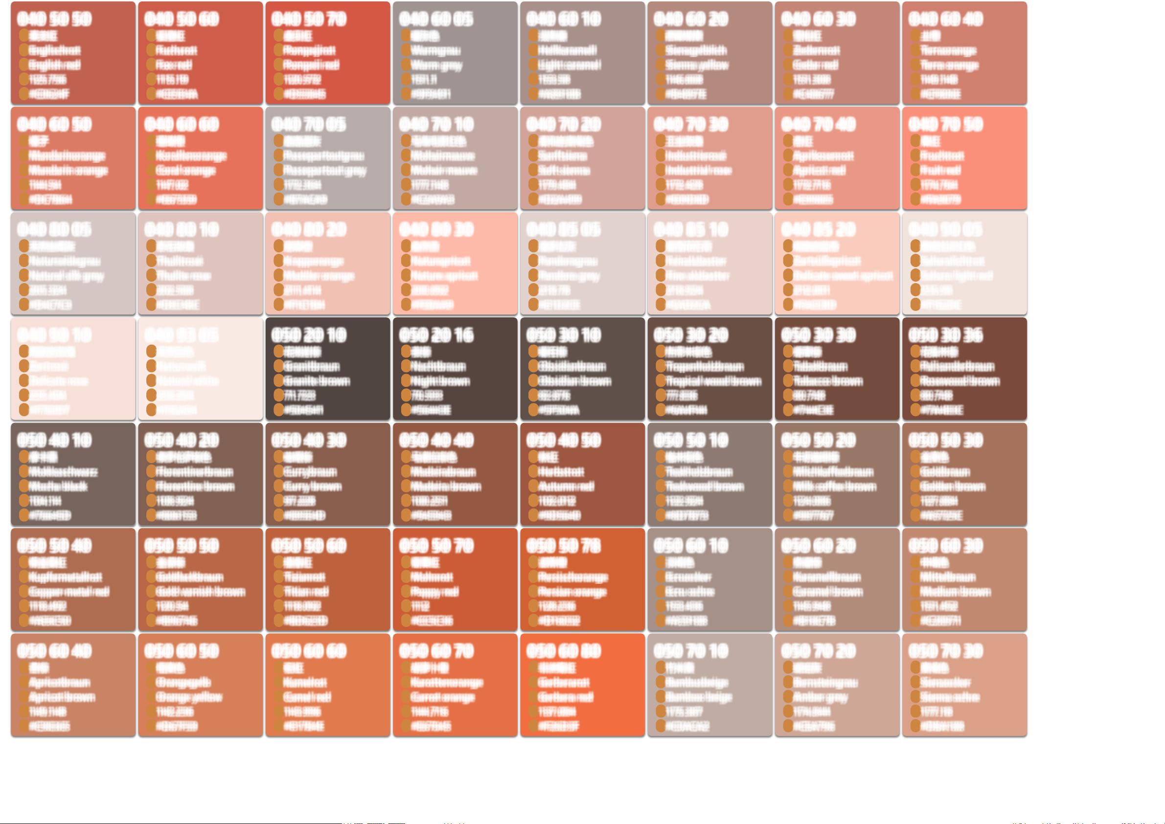 【免费】德国RAL劳尔Design设计色卡，带中文、英文、德文颜色名以及相关色值_佐敦油漆色卡和劳尔色卡对照资源-CSDN下载
