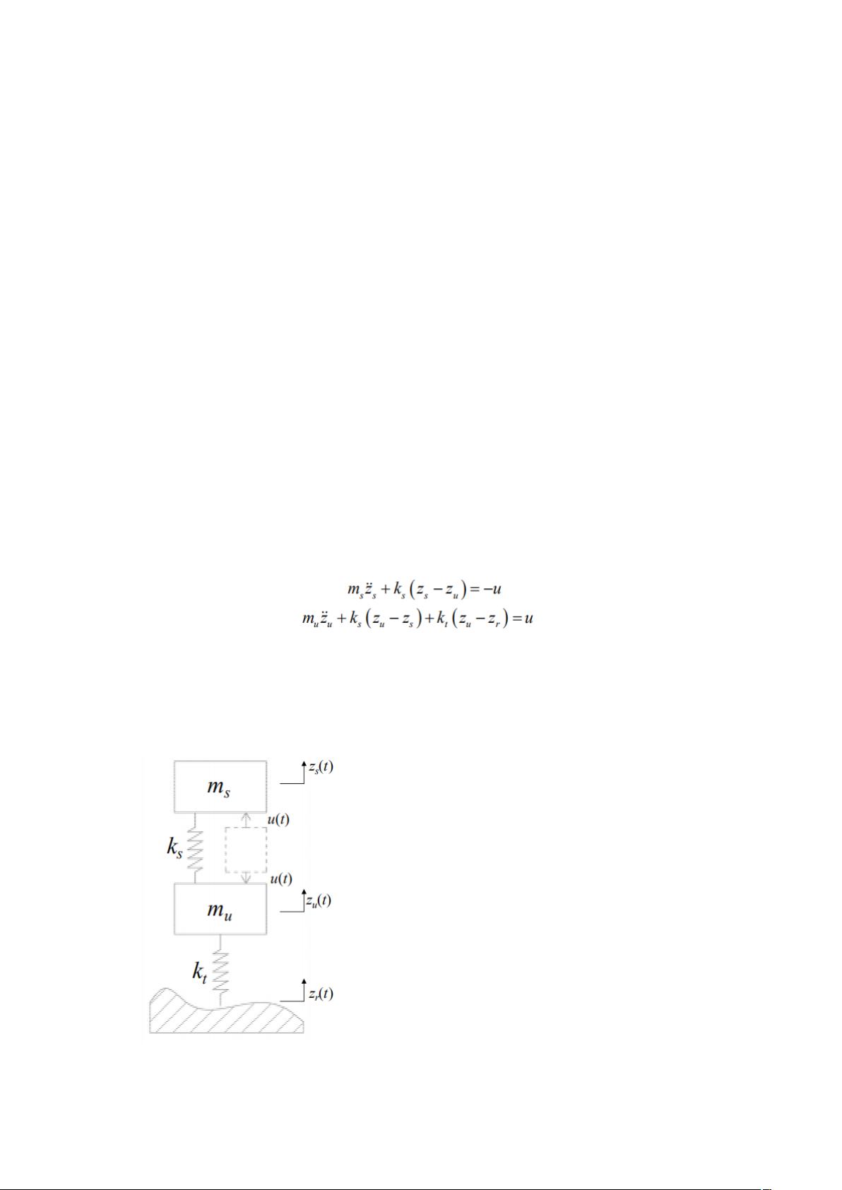基于matlab的14车辆悬架模型的仿真与分析(含三个matlab源码,生成12张图片)资源 Csdn文库