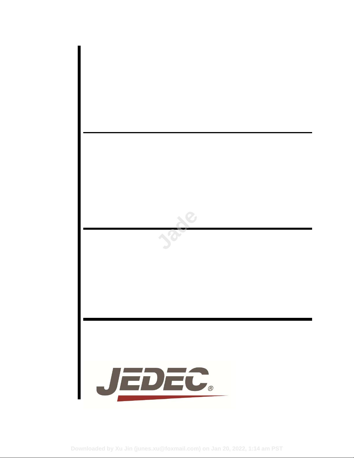 【免费】JESD22最新的标准_JESD22可靠性试验方法资源-CSDN下载