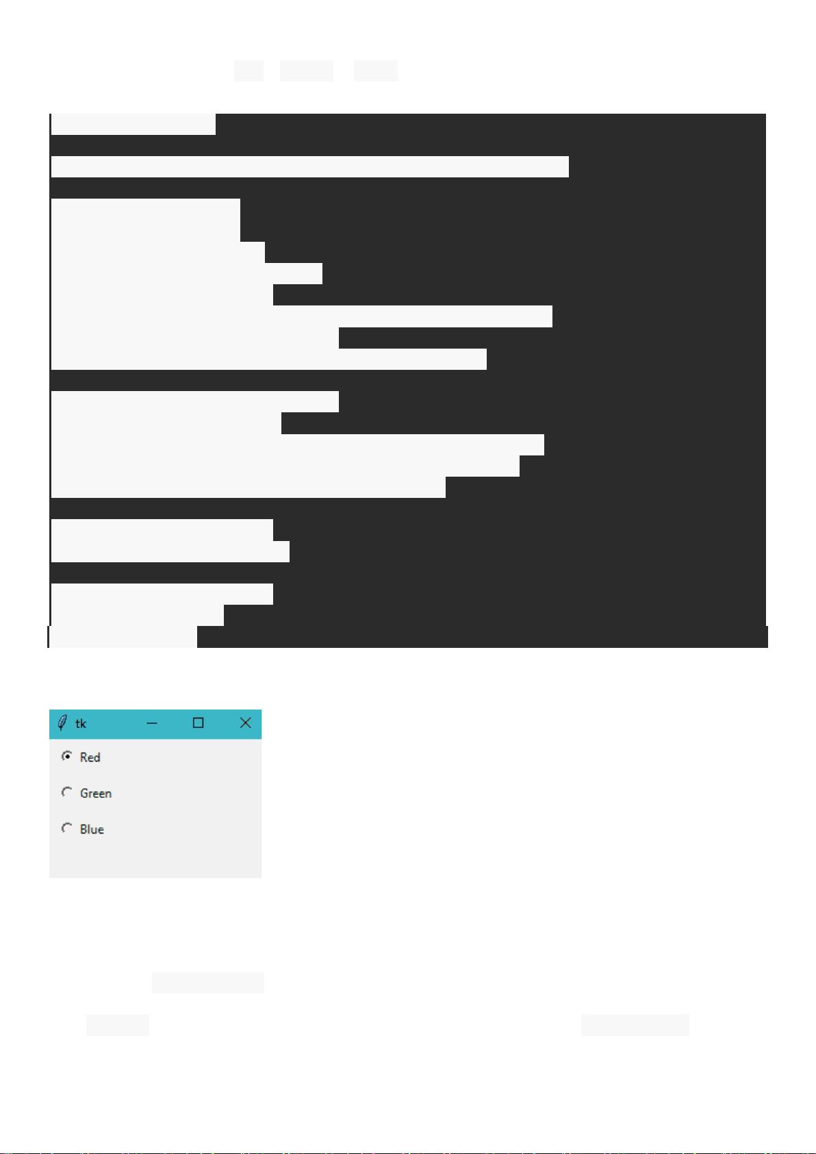 精通tkinter Gui：python桌面应用开发实战指南 Csdn文库