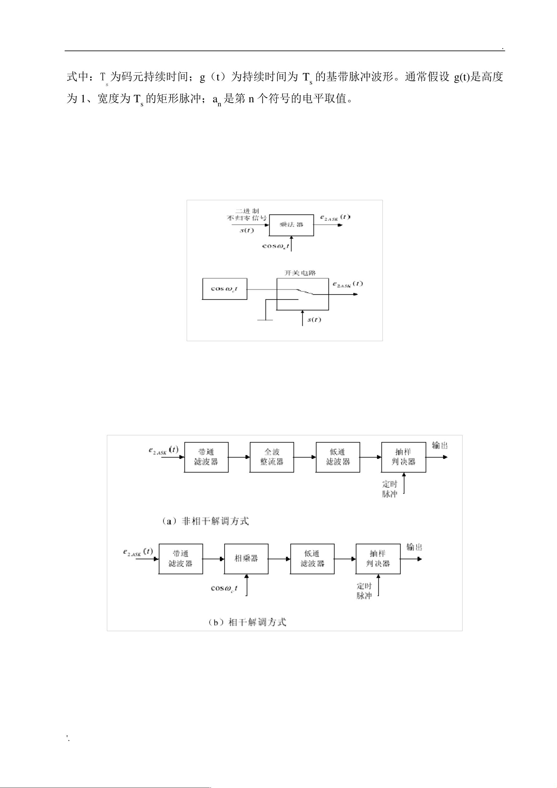 MATLAB-Simulink下2ASK系统仿真及其关键技术 - CSDN文库