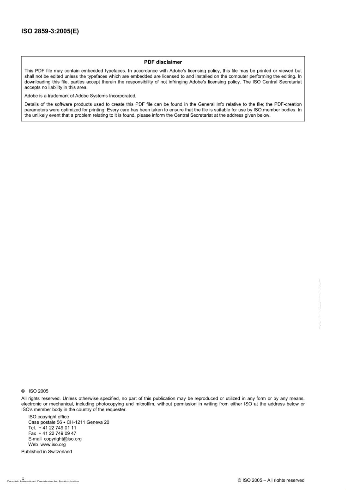 ISO2859-3-2005计数检验抽样程序第3部分：跳批抽样程序.pdf_计数抽样检验标准ISO 2859-3-2005资源-CSDN下载