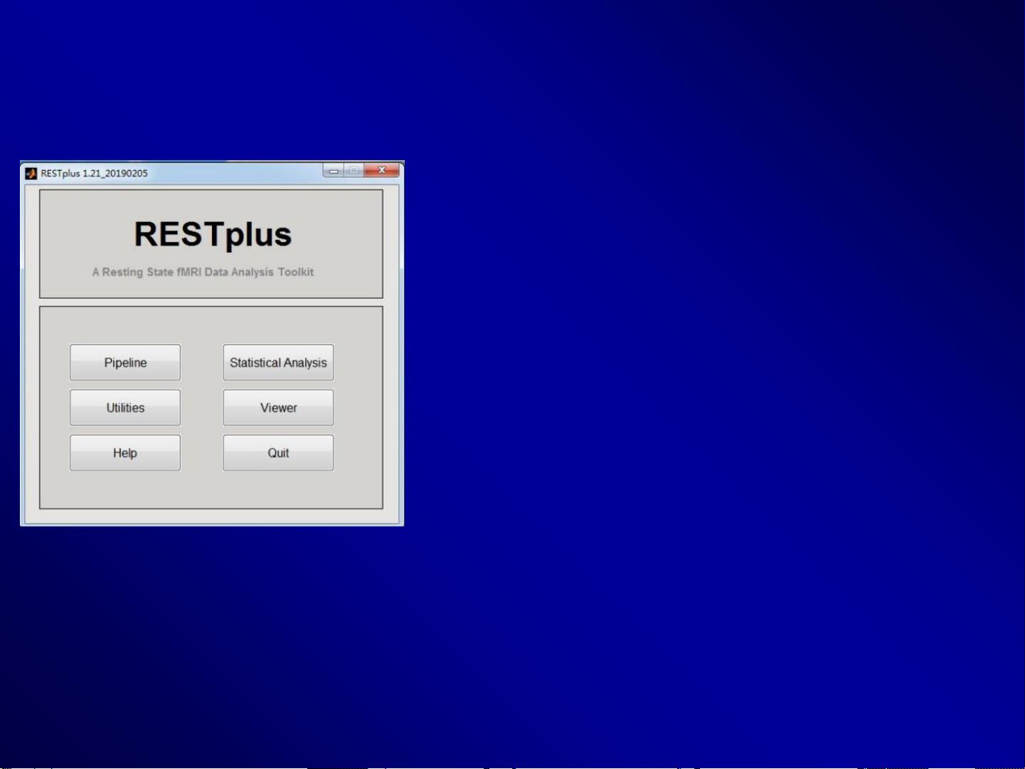【免费】RESTplus软件说明书工具包神经影像医学影像基于matlab_restplus教程磁共振资源-CSDN下载