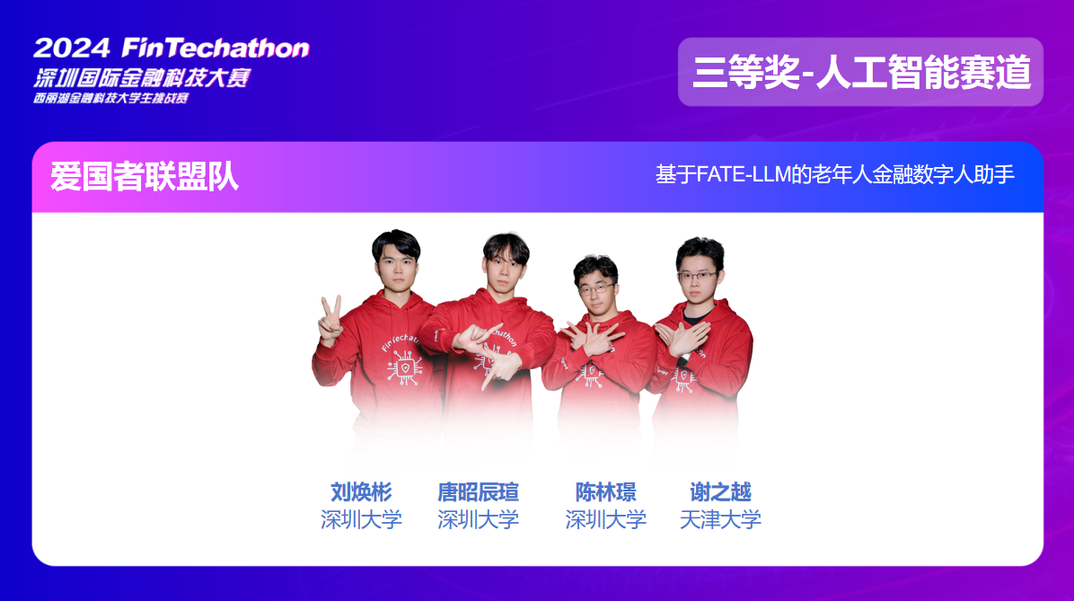 FinTechathon | 2024年深圳国际金融科技大赛